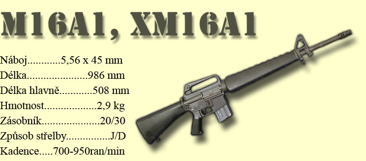 M16A1,XM16A1